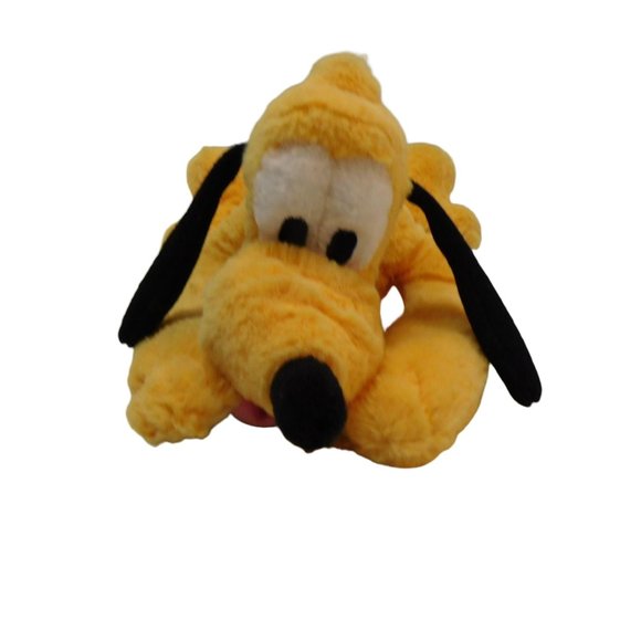 Disney | Toys | Disney Parks Disneyland Plush Pluto Dog Laying Down ...